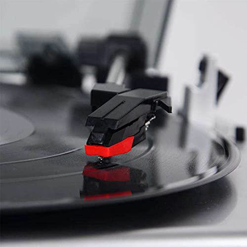 4 Pack Ruby Record Player Needle Turntable Stylus Replacement for ION Jenson Crosley Victrola Sylvania Turntable Phonograph LP Vinyl Player Accessories