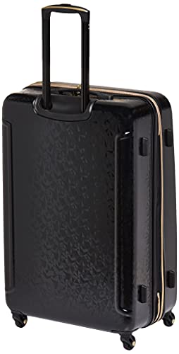 AMERICAN TOURISTER Belle Voyage Hardside Luggage with Spinner Wheels, Black, Checked-Large 28-Inch