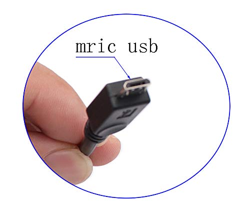 zdyCGTime USB 2.0 A Dual Power Micro Cable, USB 2.0 A Male to USB 2.0 A +Micro USB Male Y Adapter Charging Cable for Samsung, HTC, Tablet and More Extension Cable (1.7 ft)