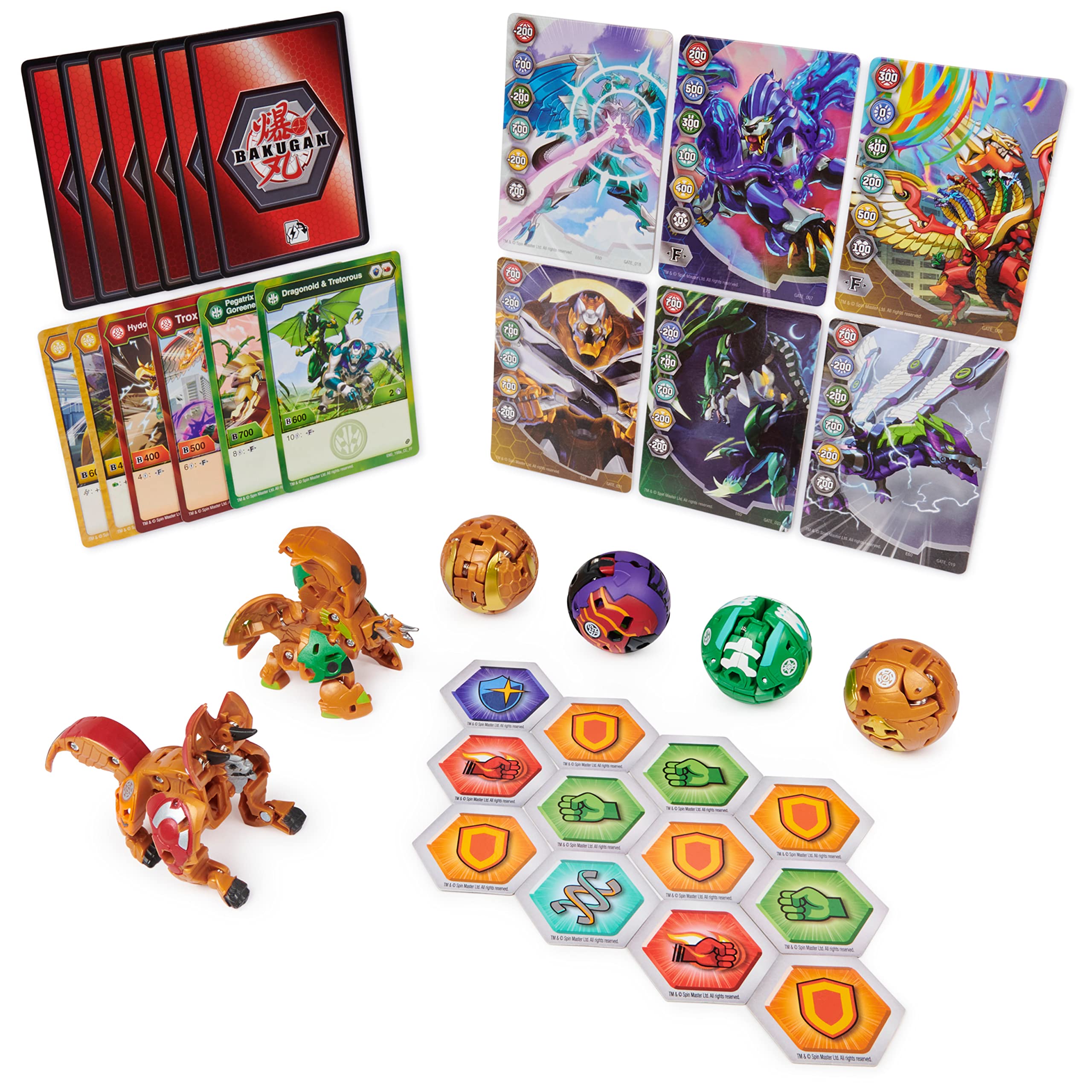 Bakugan, Armored Alliance UNbox & Brawl Pack with 6 Exclusive, for Kids Aged 6 and up, Amazon Exclusive