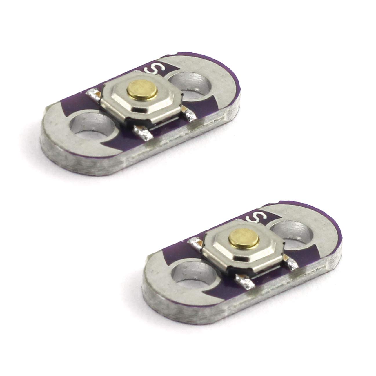 Lind Kitchen 2pcs Lilypad Momentary Push Button Board Module for DIY Kit