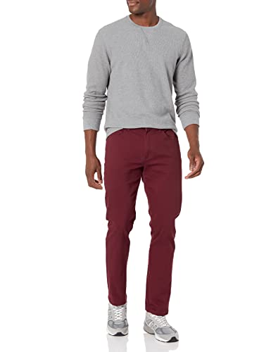 Amazon Essentials Men's Long-Sleeve Slub Thermal Crewneck (Previously Goodthreads), Grey Heather, 3X-Large