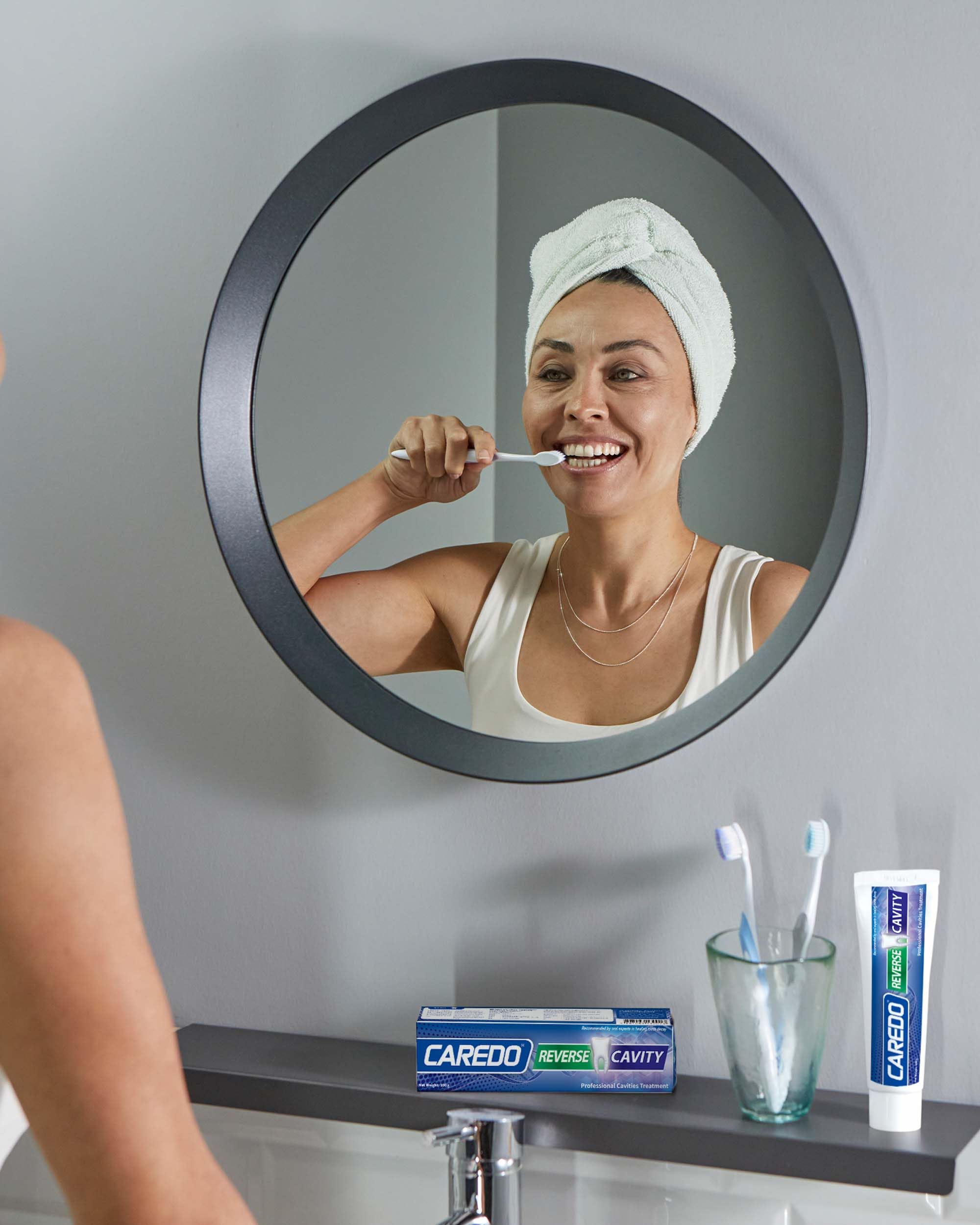 CAREDO Cavity Reversal Hydroxyapatite Toothpaste for Adults, Cavity Tooth Filler as Home Cavity Repair, Fluoride Free Reverse Cavities Treatment for Tooth Decay Repair, Remineralizing Repair 3.52OZ