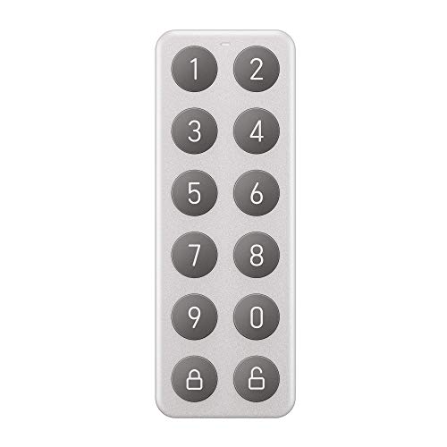 WYZE Completely Wireless Bluetooth Keypad That Allows You to Create, Share, and use Unique Codes to Unlock Lock, Sold Separately, Silver