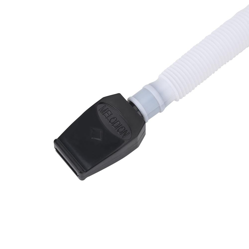 Melodica Tube, Flexible Plastic Tube With Mouthpiece Replacement For Pianica Melodica 57cm