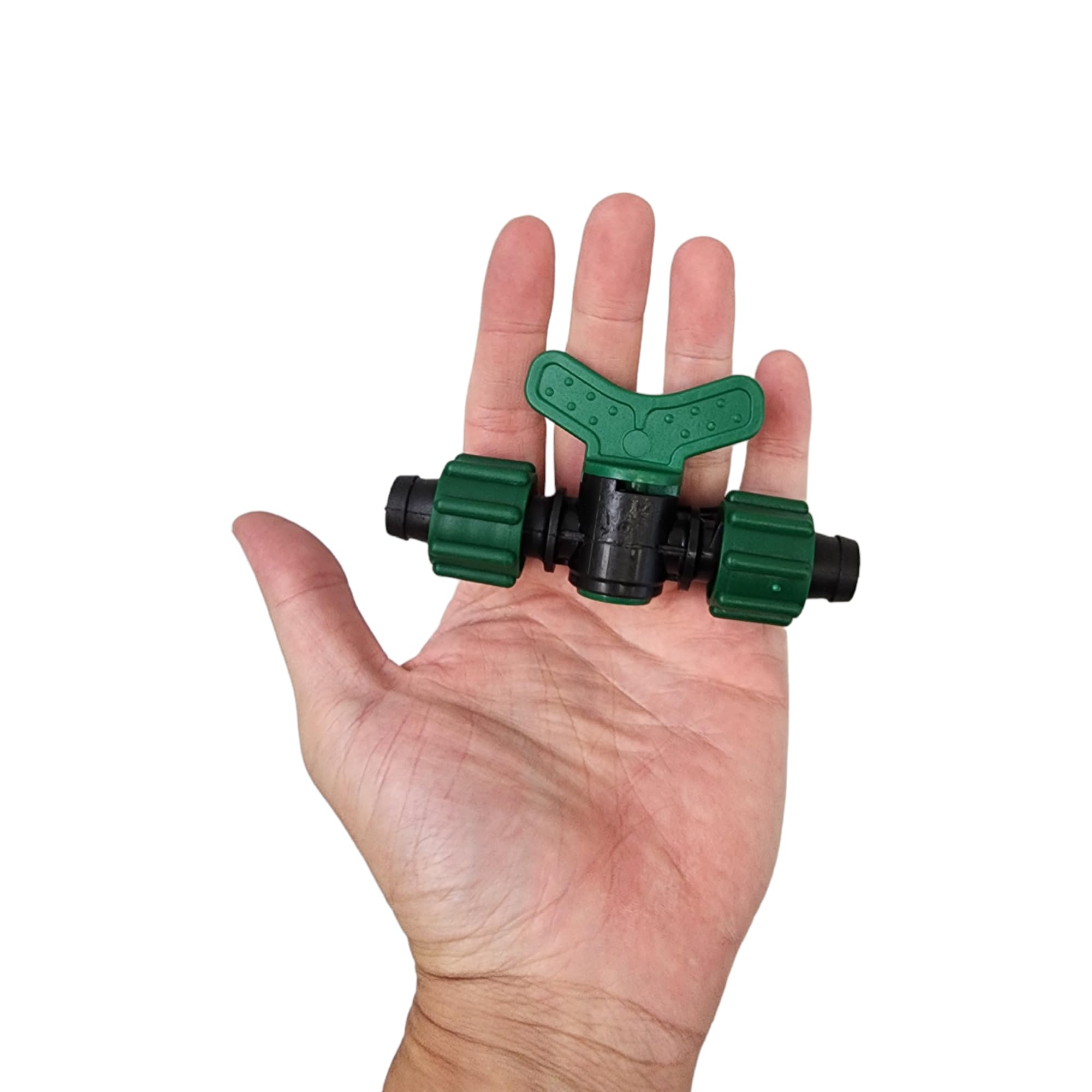 Irritec 1/2" Easy Loc Coupler with Valve (Pack of 5)