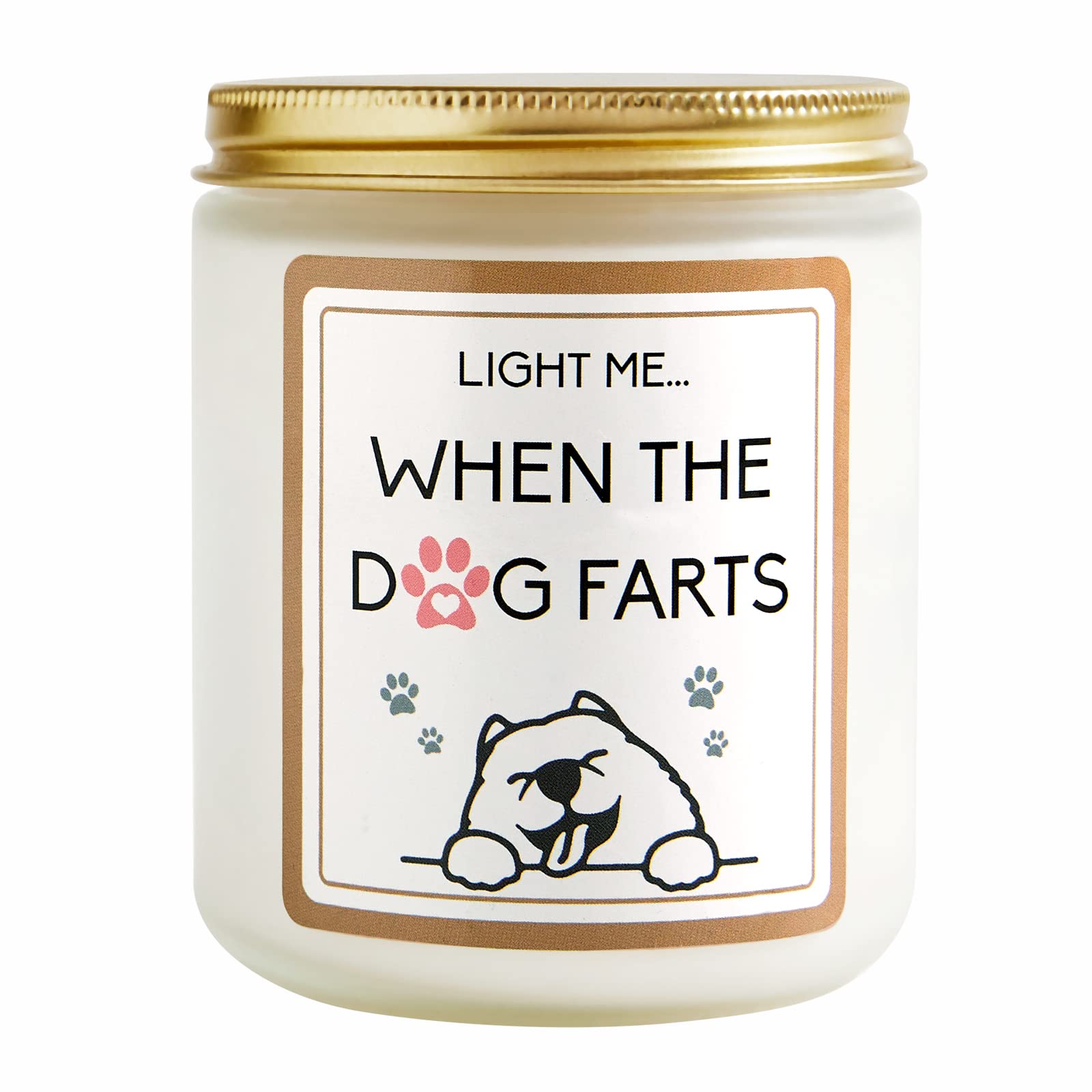AWDK Mom Gifts Gifts for Women- Gifts for mom Funny Dog Mom Happy Mothers Day Gift for Dog Lovers Best Friends Girlfriend Sisters Female Coworker Relaxing Presents Lavender Scented Candle