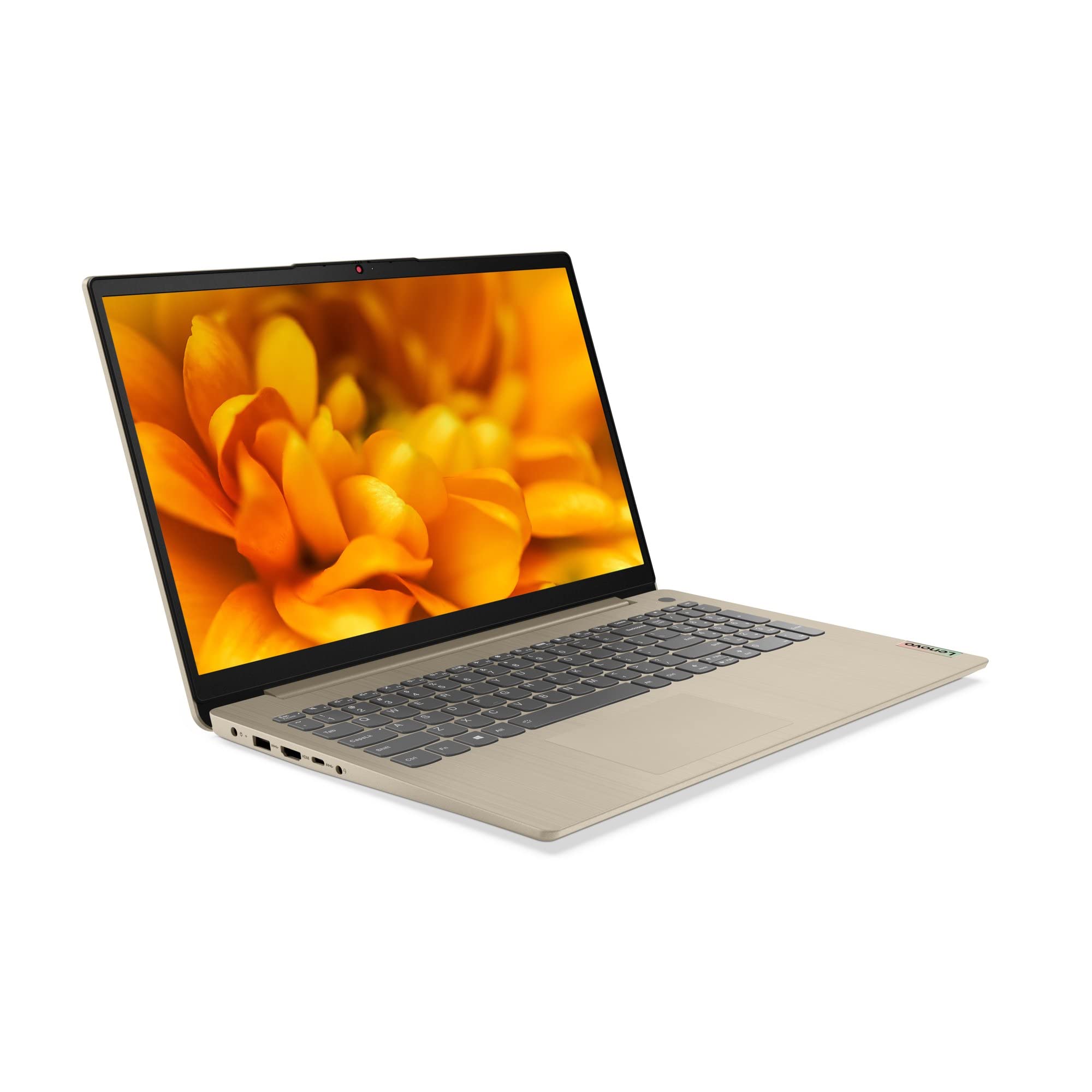 Lenovo 2023 IdeaPad 3 15.6" FHD Touchscreen Laptop Intel 2-Core i3-1115G4 UHD Graphics 12GB RAM DDR4 512GB NVMe SSD WIFI AC Bluetooth Webcam HDMI USB-C Card Reader Sand Windows 10 Pro w/ 32GB USB