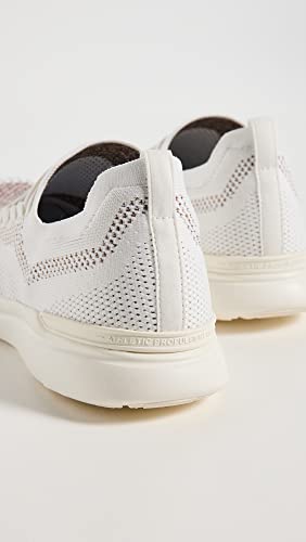 APL: Athletic Propulsion Labs Women's Techloom Breeze Sneakers, Ivory/Tan/Chocolate, 7.5 Medium US