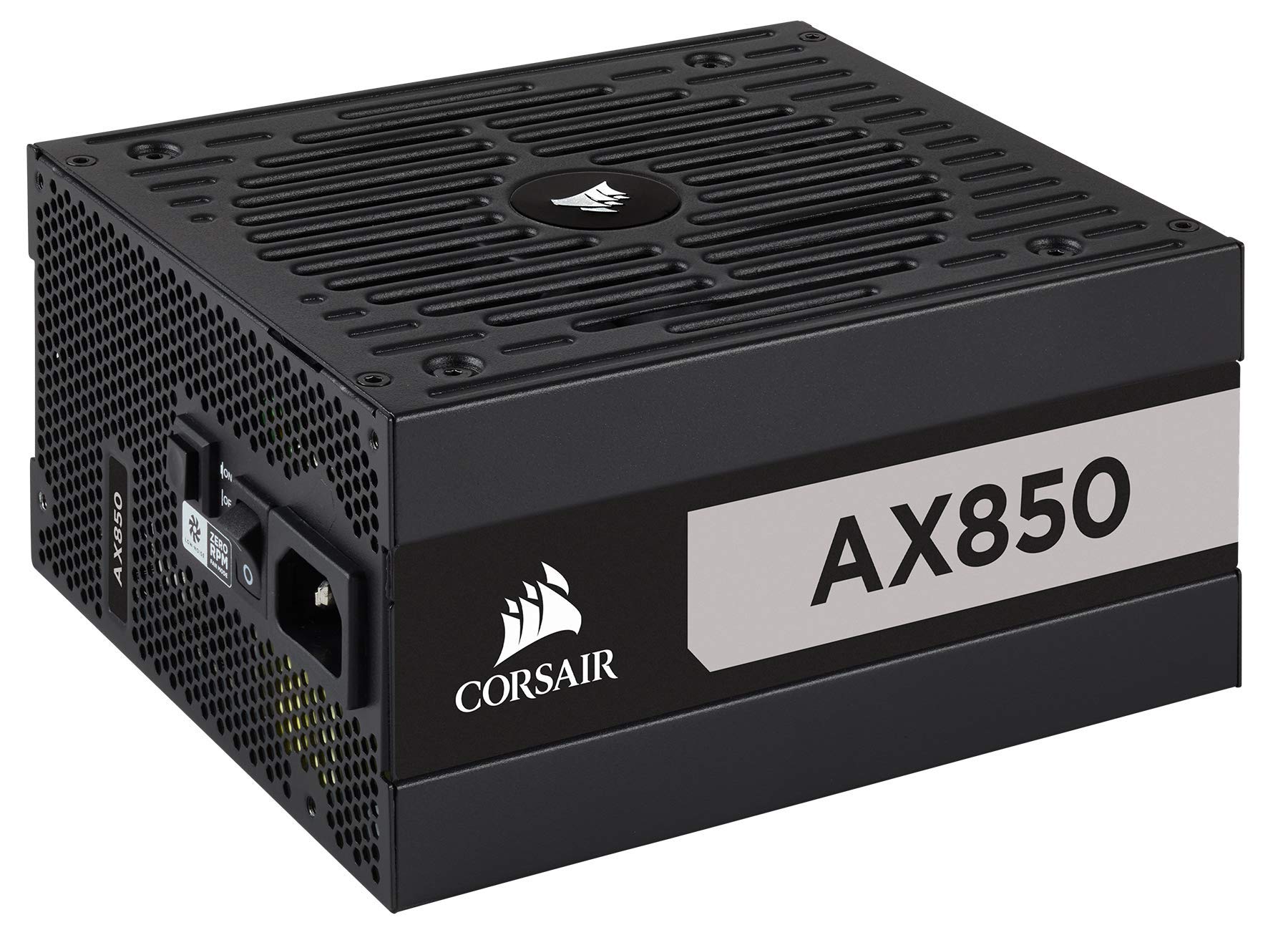Corsair AX Series, AX850, 850 Watt, 80+ Titanium Certified, Fully Modular Power Supply