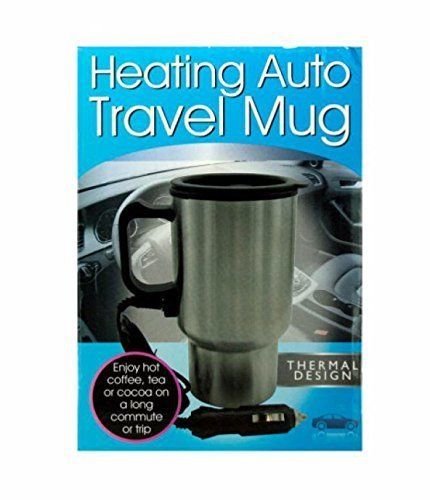 bulk buys Heating Auto Travel Mug, Case of 2