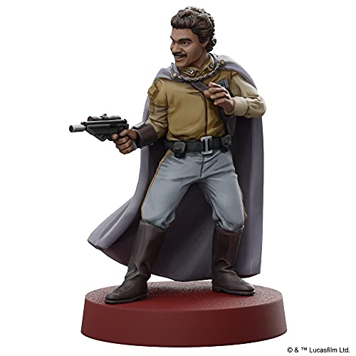 Atomic Mass Games Star Wars: Legion Lando Calrissian Commander Expansion - Unleash The Infamous Gambler! Tabletop Miniatures Strategy Game, Ages 14+, 2 Players, 3 Hour Playtime, Atomic Mass Games