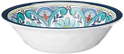 Certified International Talavera Melamine 12 pc Dinnerware Set, Service for 4, Multicolored