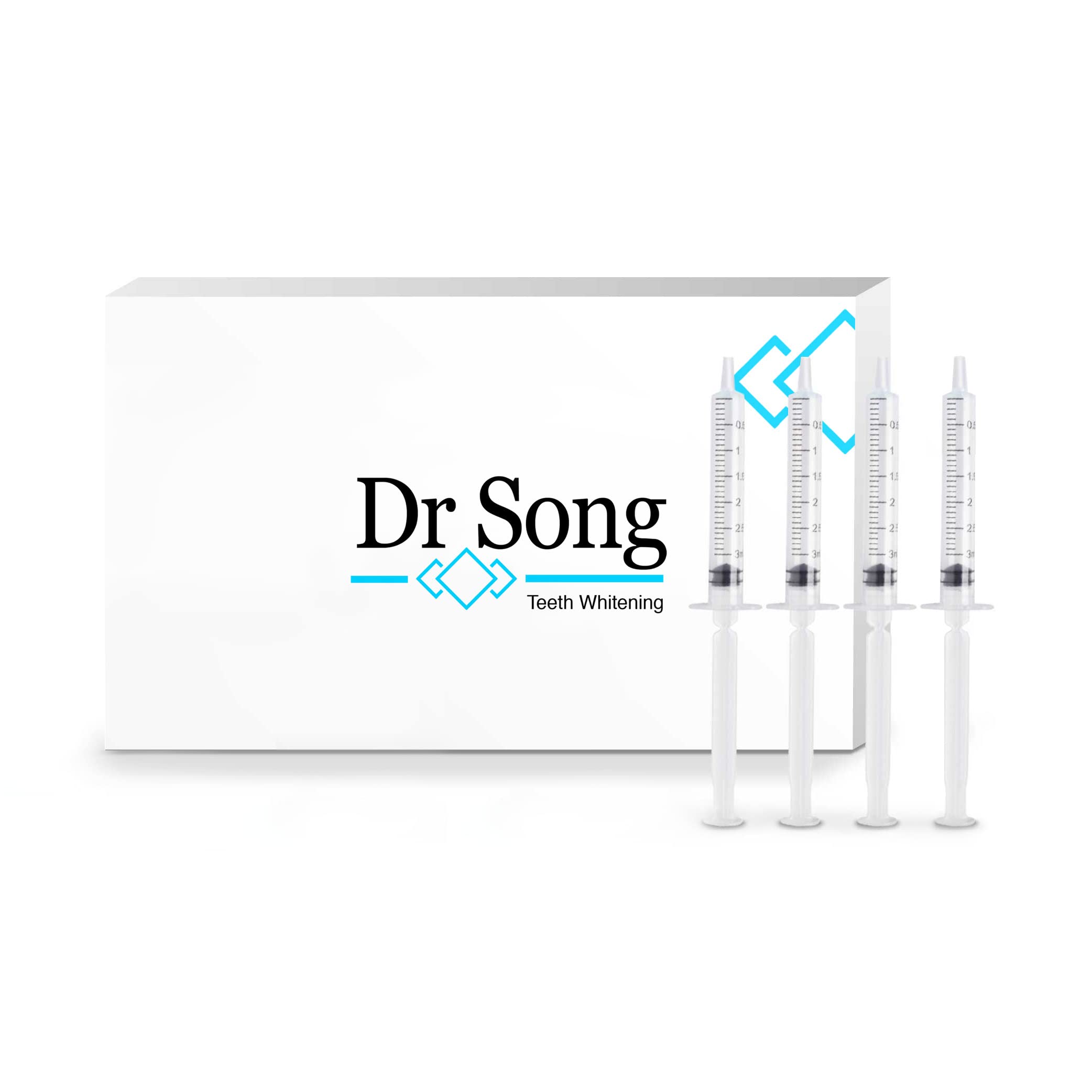 Dr Song Teeth Whitening Gel Refill 4X Syringes 35% Carbamide Peroxide