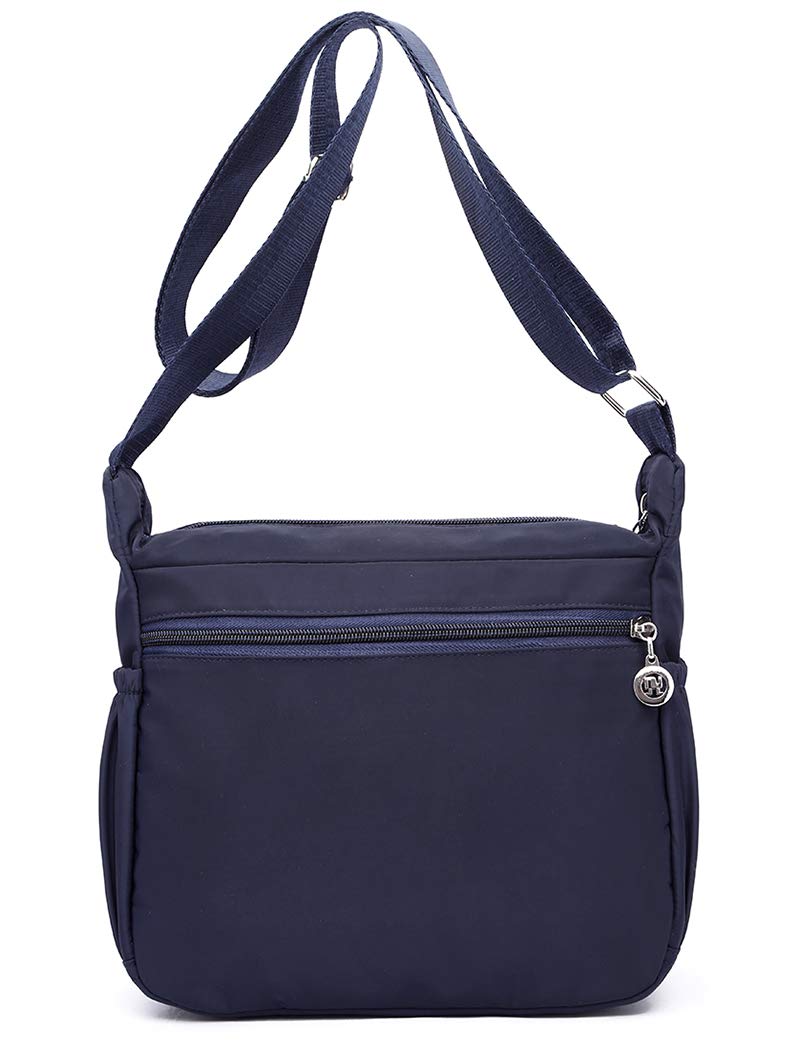 Collsants Small Nylon Crossbody Bag for Women Everyday Purse Travel Shoulder Bag Multi Pocket