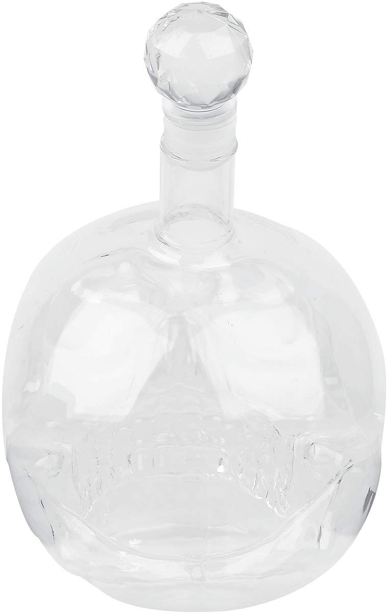 mikamax Skull Decanter Claret Jug Transparent, 03846