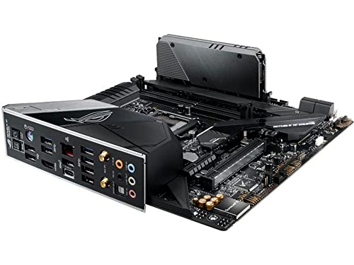 Asus ROG Maximus XI Gene Z390 Gaming Motherboard LGA1151 (Intel 8th and 9th Gen) mATX DDR4 HDMI M.2 USB 3.1 Gen2 Onboard 802.11AC WiFi