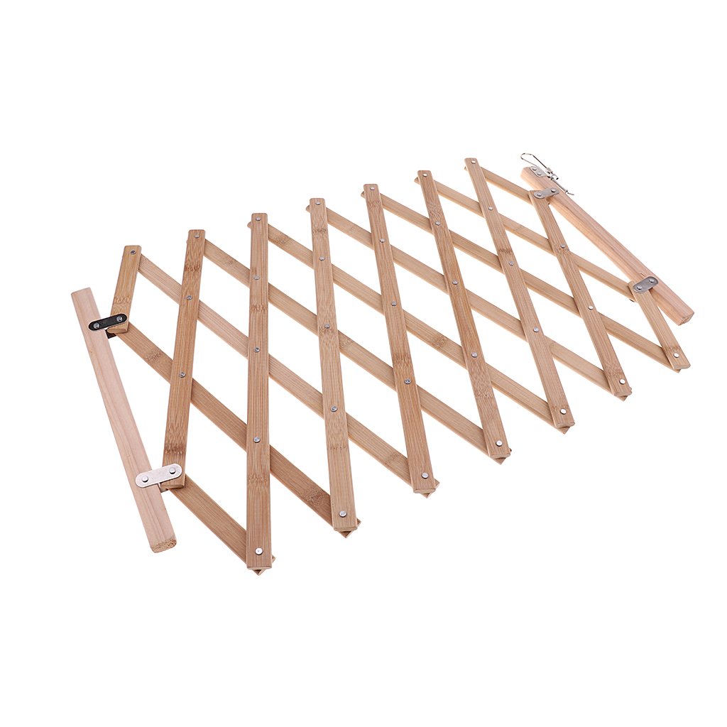 Folding Fence Pet Isolation Gate Expanding Fence Outdoor Indoor, 41x100cm/16.14x39.37inch