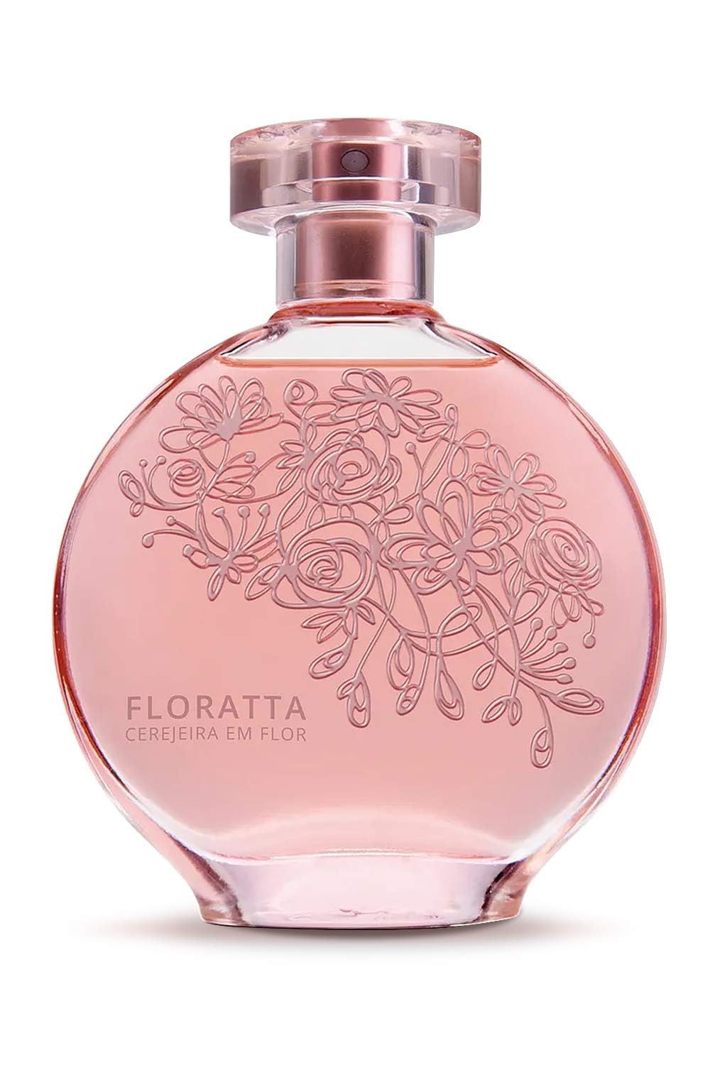 O BoticĂĄrio Floratta Cherry Blossom Eau de Toilette, Long-Lasting, Fruity Floriental Fragrance Perfume for Women, 2.5 Ounce