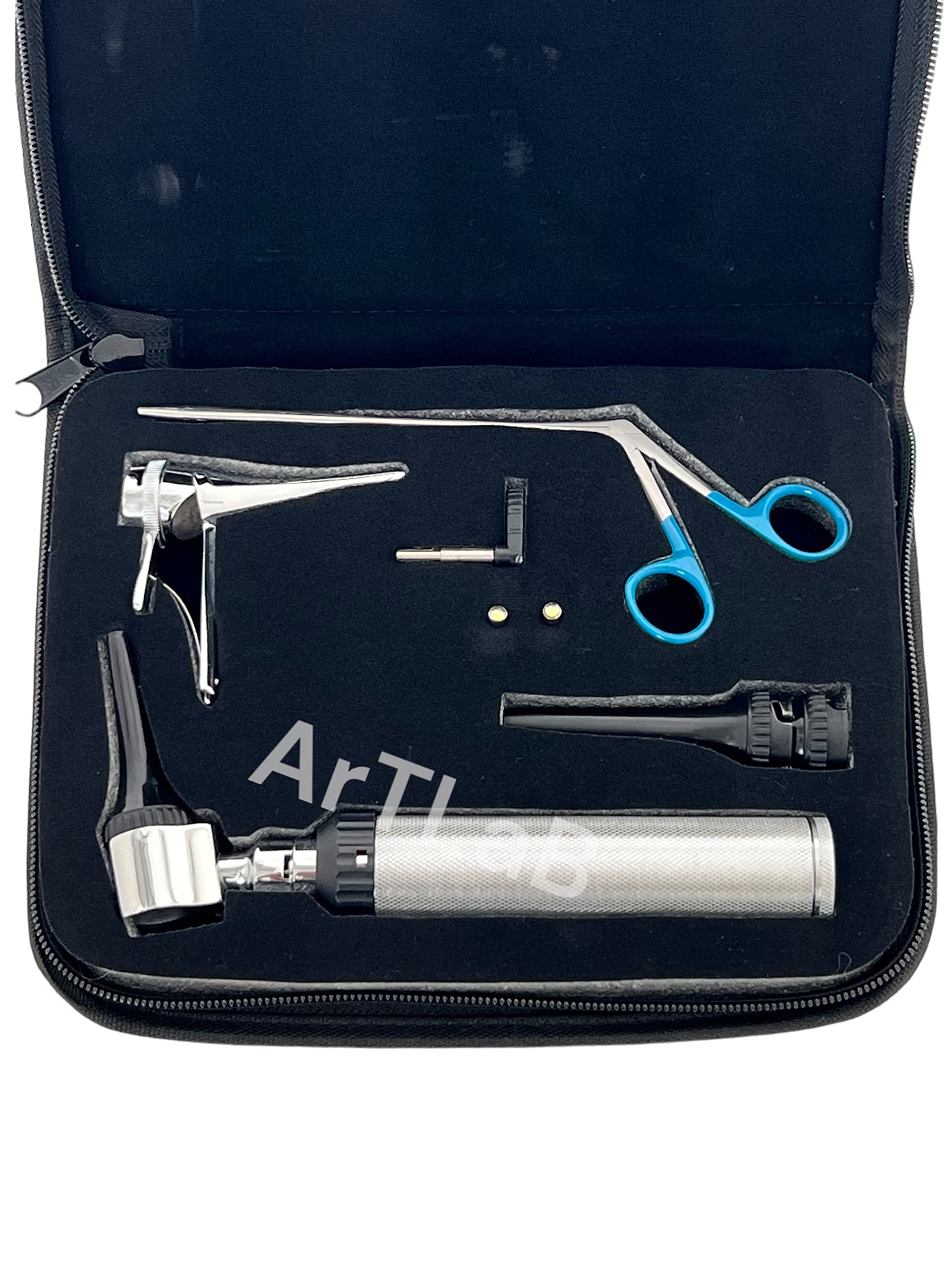 Brand New Professional 3.5 V LED Veterinary Otoscope Operating Kit High Quality Premium Set Cynamed