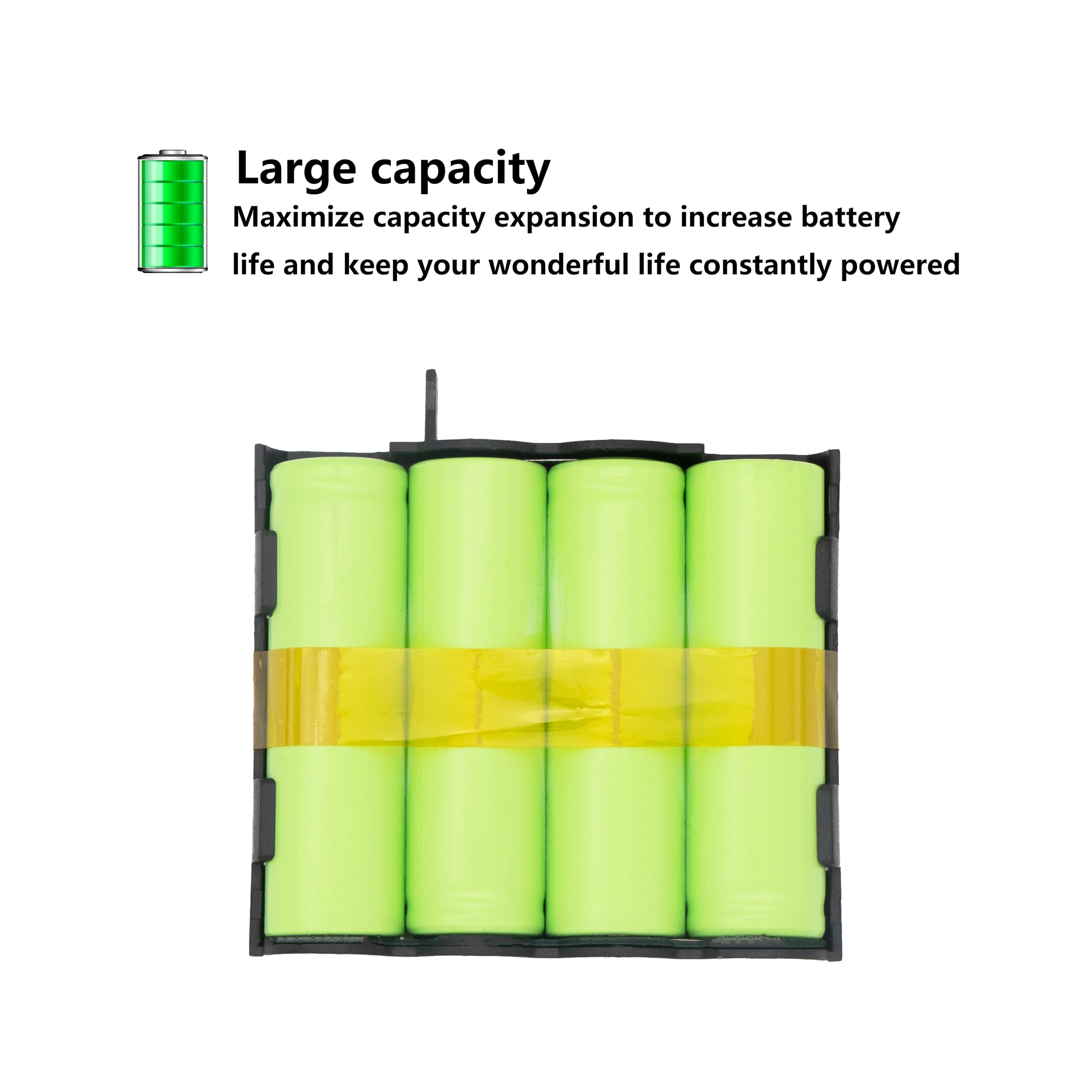 Replacement Battery for Compex Mi, Mi-Sport, Enegry,MI-Fitness,Runner, Theta 500,Physio 5,FIT,SP 2.0,fits Part No Compex 941210 4H-AA1500, 4.8V Ni-MH 2000mAh/9.6Wh
