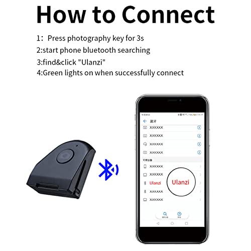 CAMOLA Pictar Smart Grip Griphone CapGrip Wireless Smartphone Selfie Booster Handle Grip Phone Stabilizer Stand Holder Shutter Release 1/4 Screw
