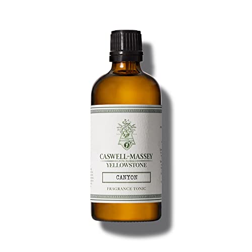 Caswell-Massey Botanical Blend Splash Cologne, Fragrance Tonic With Fresh Floral, Earthy Scent For Men And Women: Yellowstone Canyon, 100 ml