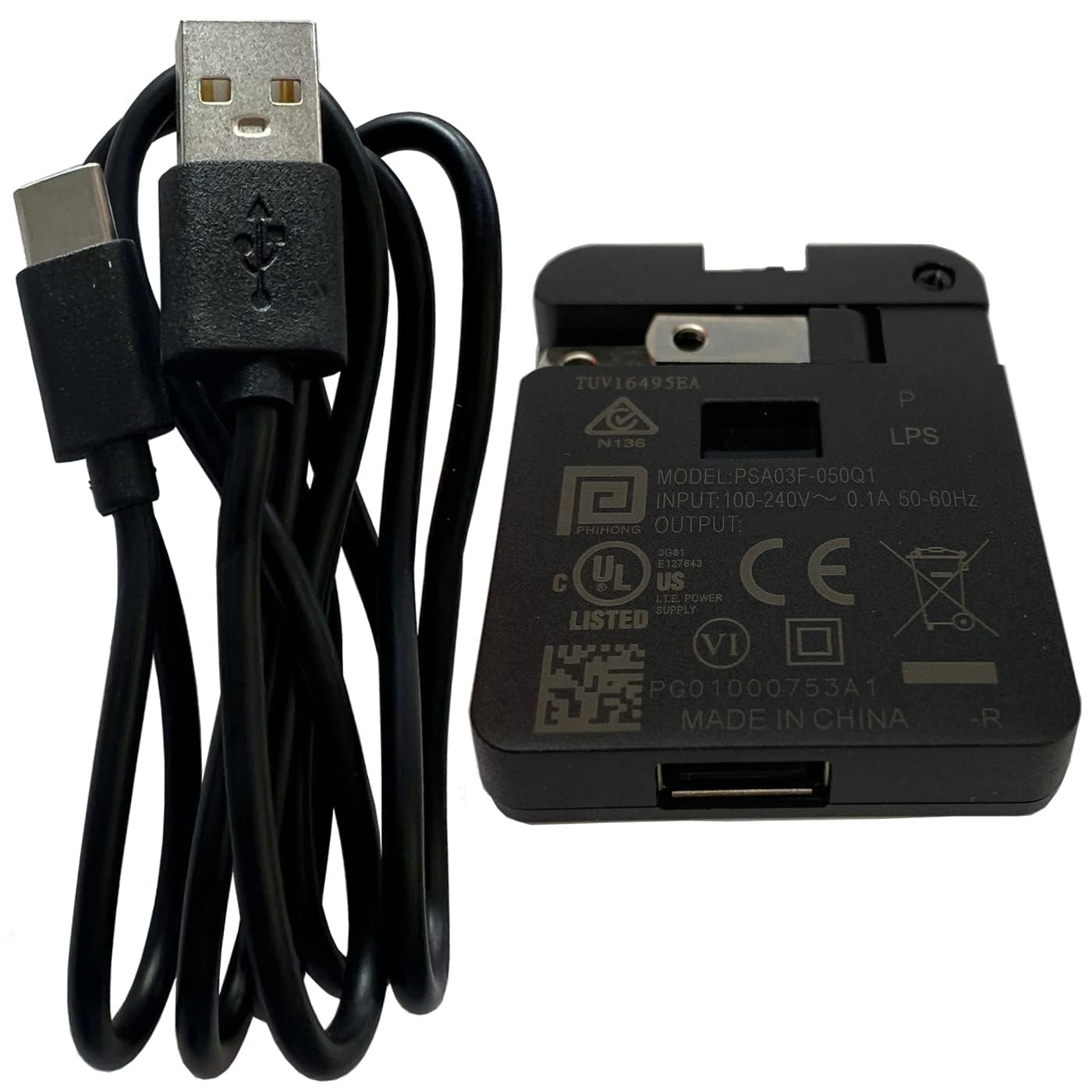 UpBright AC Adapter + USB Cable Compatible with HairMax Laserband 41 LB41 New Models Hair Growth Device LB410116619 Power Supply Cord Wall Battery Charger Mains (Not fits LaserBand 82 Older Models.)