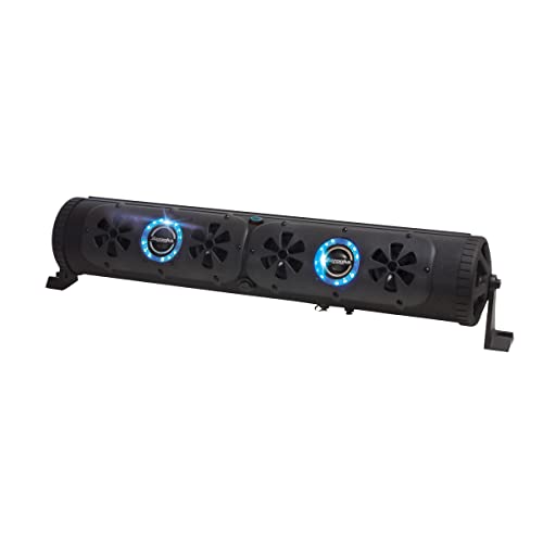 Bazooka 24-Inch G3 Bluetooth Party Bar Speaker | 450-watt Max Power | LED Lights | Invitation-Multi-sync Technology | Party Button Pairing | USB Charging | 8 Marine Grade Speakers