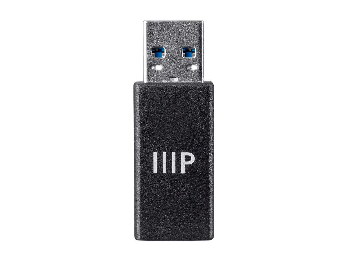 Monoprice USB-C Female to USB-A Male 3.1 Gen 2 Adapter - Up to 10Gbps Data Transfer speeds Through a Compatible Connection