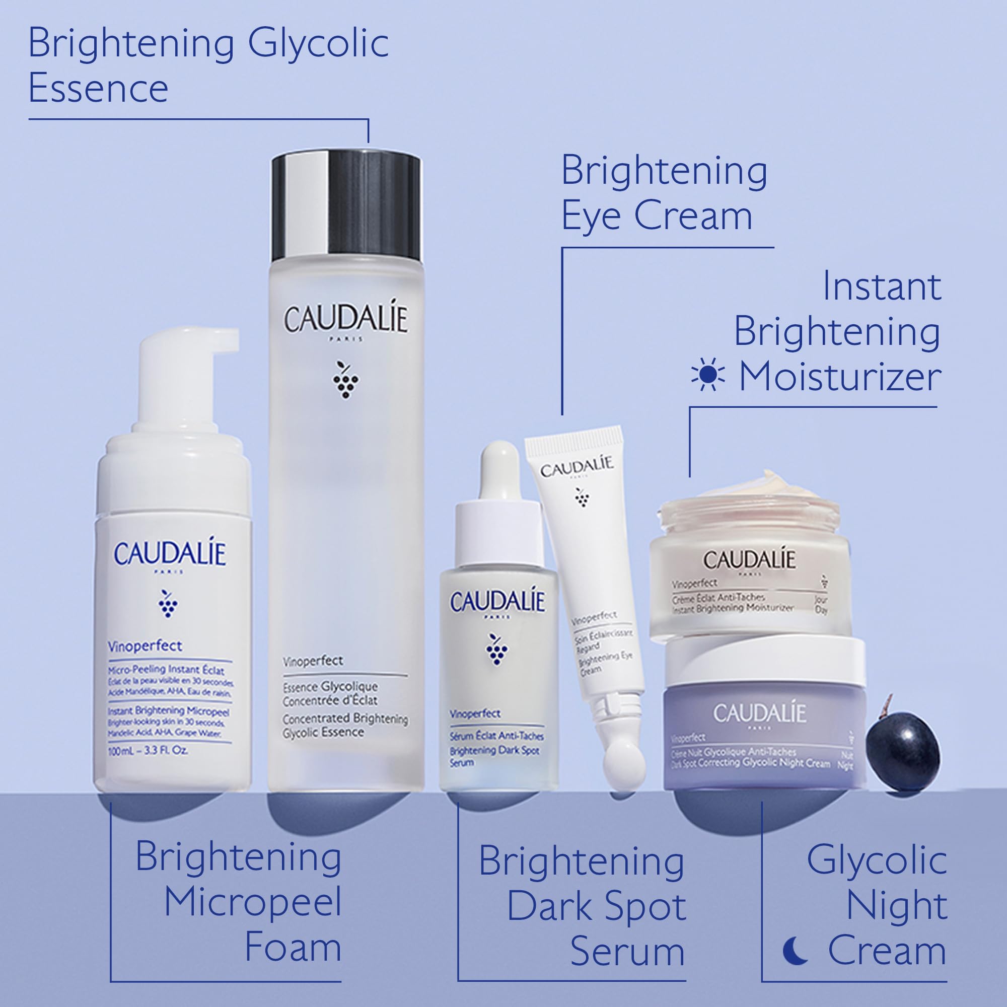 Caudalie Vinoperfect Instant Brightening Dark Spot Moisturizer with Niacinamide - 1.7 Fl. Oz