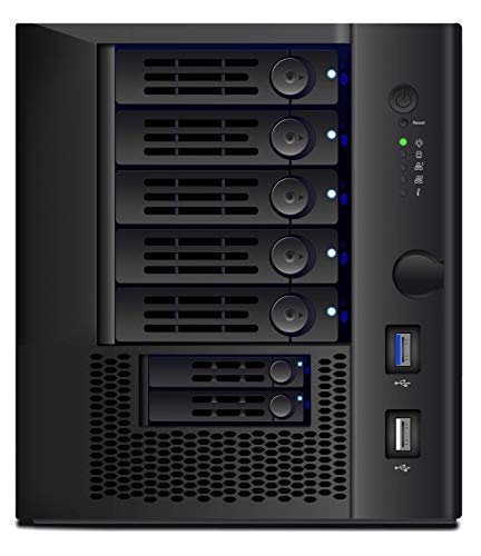 iXsystems TrueNAS Mini X+ Compact ZFS Storage Server with 5+2 Drive Bays, 32GB RAM, Eight Core CPU, Dual 10 Gigabit Network (Diskless)