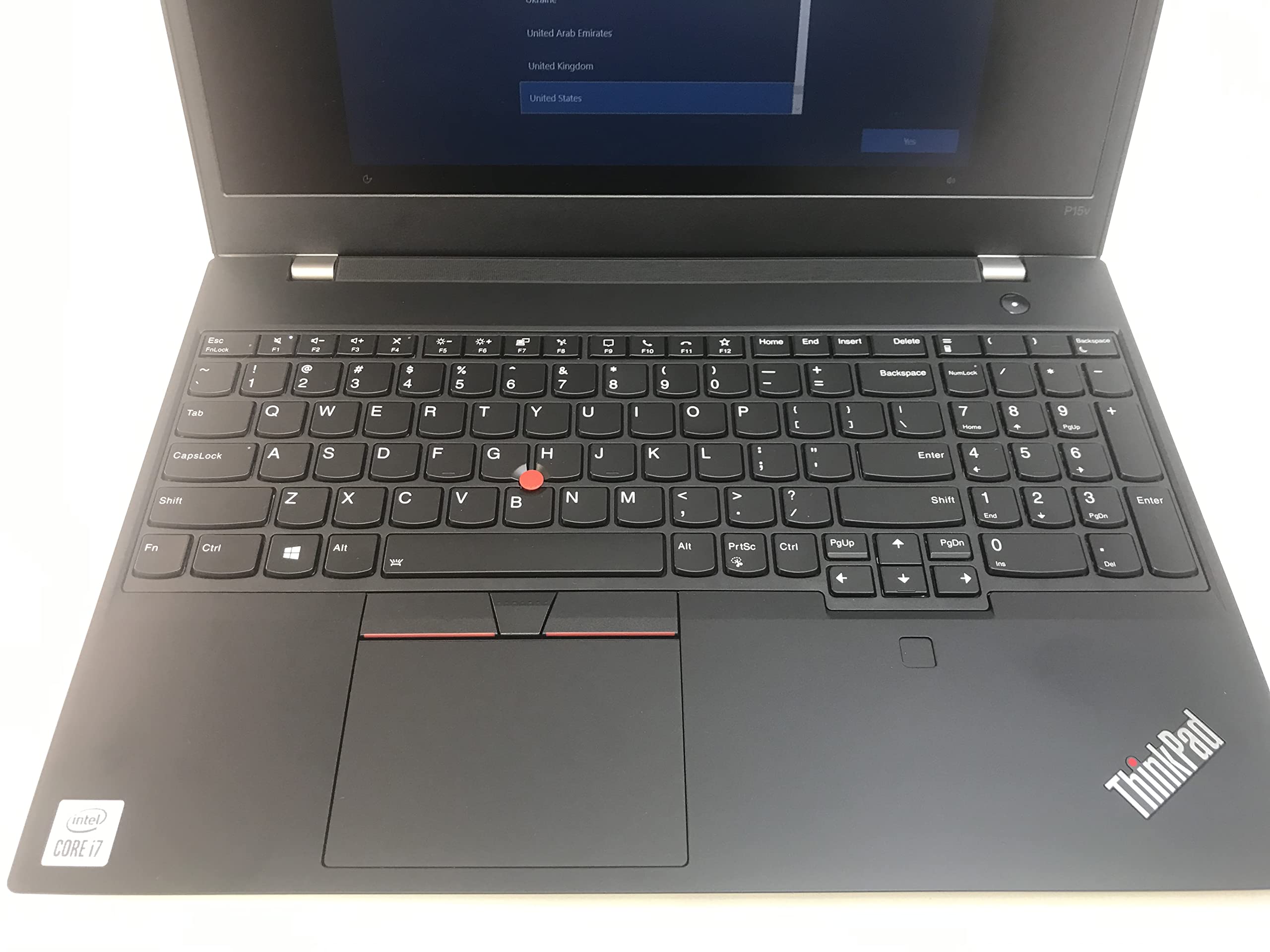 Lenovo TP P15V GEN 1 I7/2.6 32GB 1TB W10P