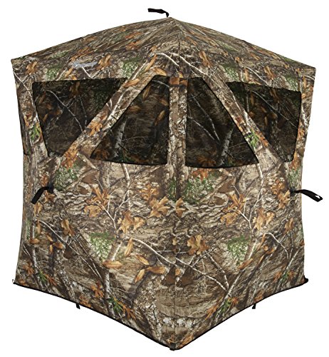Ameristep AMEBL3000 Care Taker Ground Blind, Hubstyle Blind in Realtree Edge
