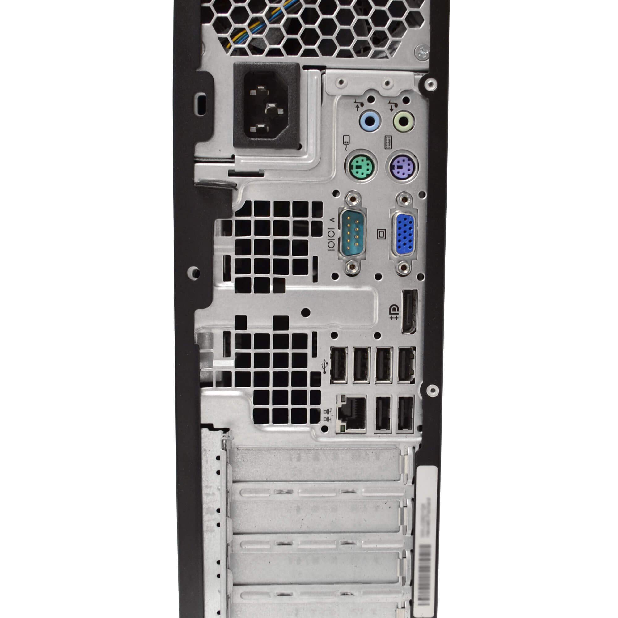 HP Elite Desktop, Intel Core i5 3.1GHz, 8GB RAM, 500GB HDD, Keyboard/Mouse, WiFi, 17in LCD Monitor, DVD, Windows 10 (Renewed)