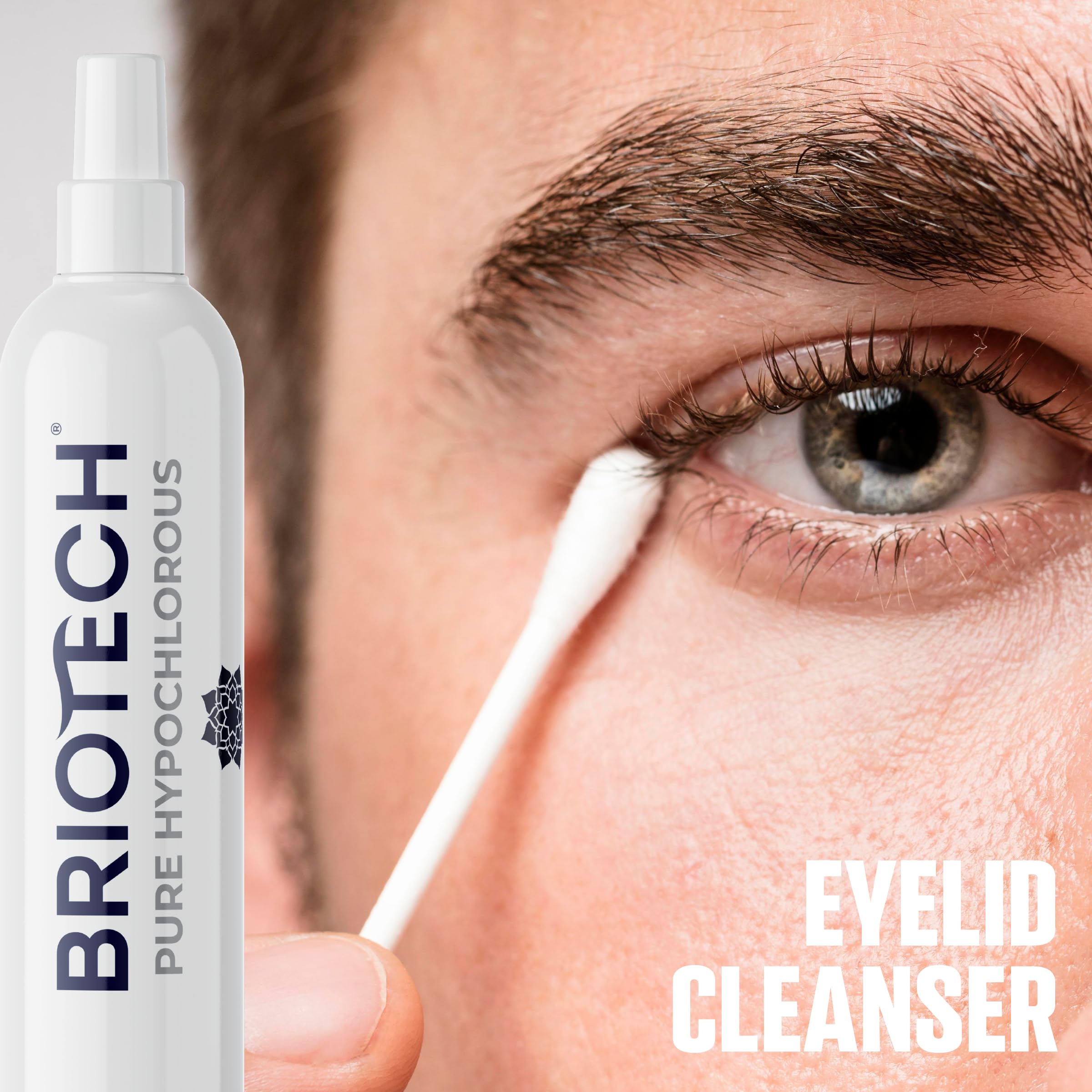 BRIOTECH Pure Hypochlorous Acid Spray and Cleanser, Original Premium HOCl Topical Solution, Multi-Purpose Cleaner, Family Approved & Pet Friendly, 1 gal refill ea, 2 ct
