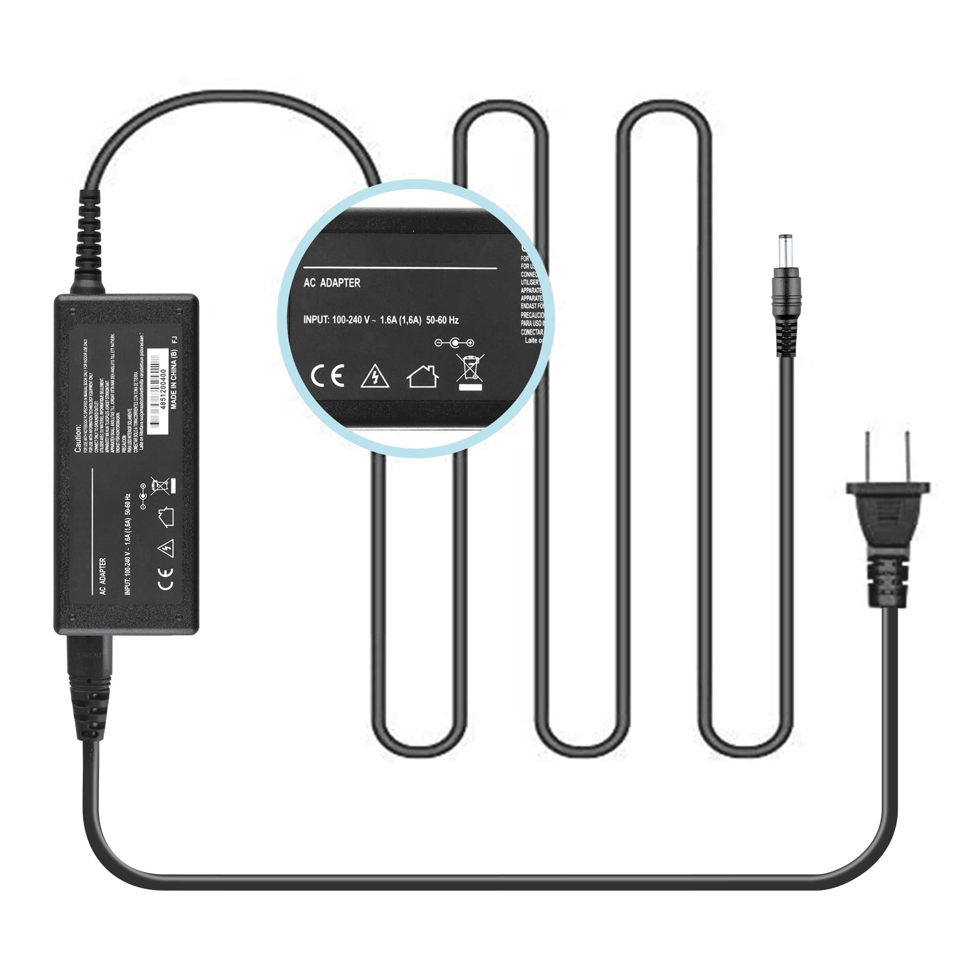 SLLEA AC Adapter Charger for Sony PSVR PS VR Processor CUH-ZVR2 Power Cord PSU