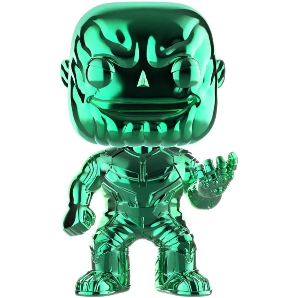 Avengers Funko POP Marvel: Infinity War - Thanos - Green Chrome - Walmart Exclusive