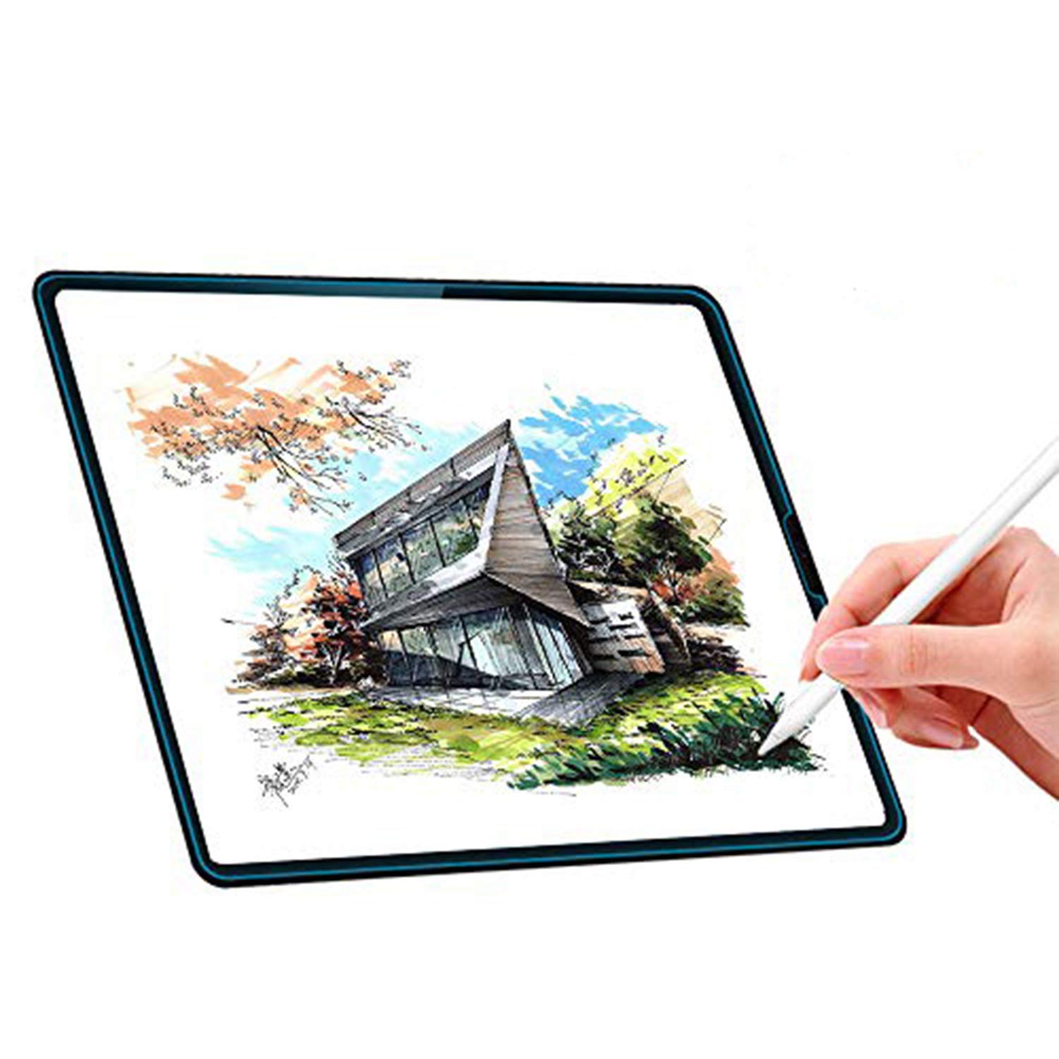 2PCS Anti Glare Screen Protector Compatible with iPad Pro 11",High Touch Sensitivity Screen PET Matte Film Compatible with i Pad 11 Inches 2018/2019 Release