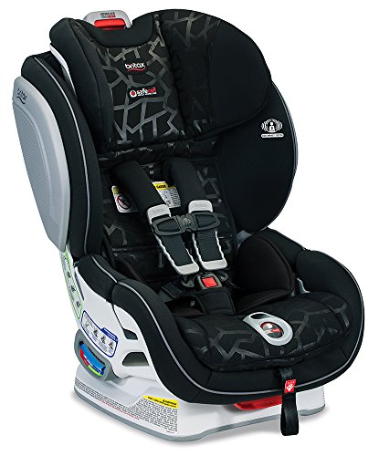 Britax Advocate ClickTight Anti-Rebound Bar Convertible Car Seat - 3 Layer Impact Protection - Rear & Forward Facing - 5 to 65 Pounds, Mosaic