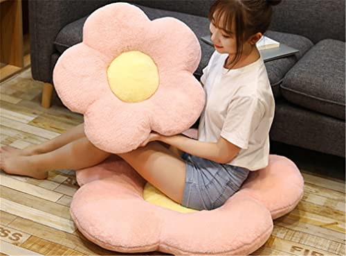 AZCHEN Flower Pillow Patio Furniture Cushions Standard Throw Pillow Decorative Pillow Cushion Home Chair Cushion (40 cm, Pink)