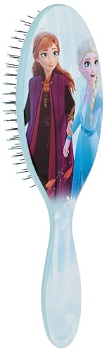 Wet Brush Original Princess Guiding Spirit Detangling Brush - Disney's Frozen 2, Sisters - All Hair Types - Ultra-Soft IntelliFlex Bristles Glide Through Tangles with Ease - Protects Against Split End