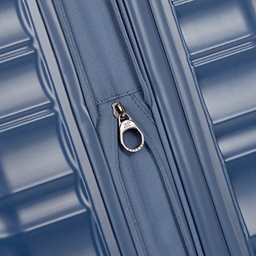 AMERICAN TOURISTER Cascade Hardside Expandable Luggage Wheels, Slate Blue, 20-Inch Spinner