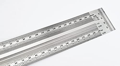 Apple&Orange 200mm Stainless Steel Marking T Square Ruler for Woodworking Scribing Line Ruler Carpenter Square Measuring Tool