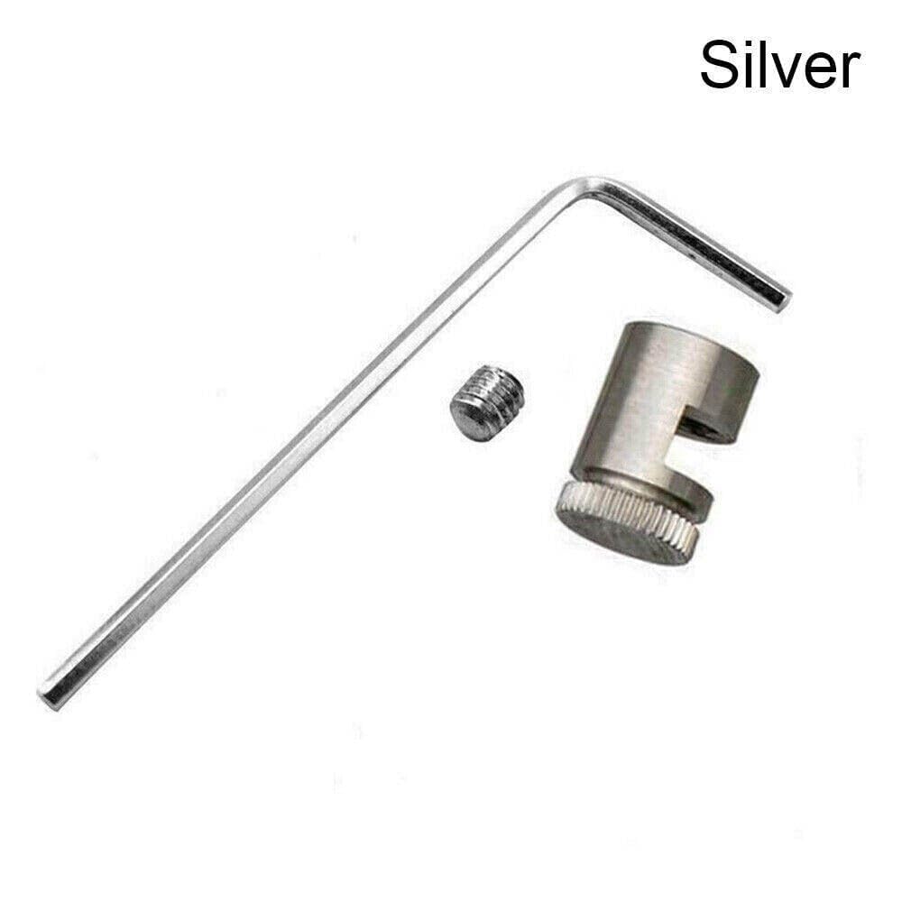 8 Packs Thumb Stud Fit For Buck 110 Folding Knife, Universal Replacement Thumb Button For Folding Hunting Knives Blade (Silver)