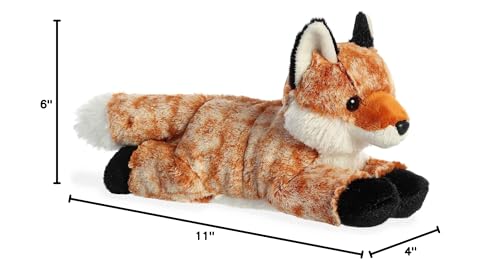 Aurora® Adorable Flopsie™ Autumn Fox™ Stuffed Animal - Playful Ease - Timeless Companions - Brown 12 Inches