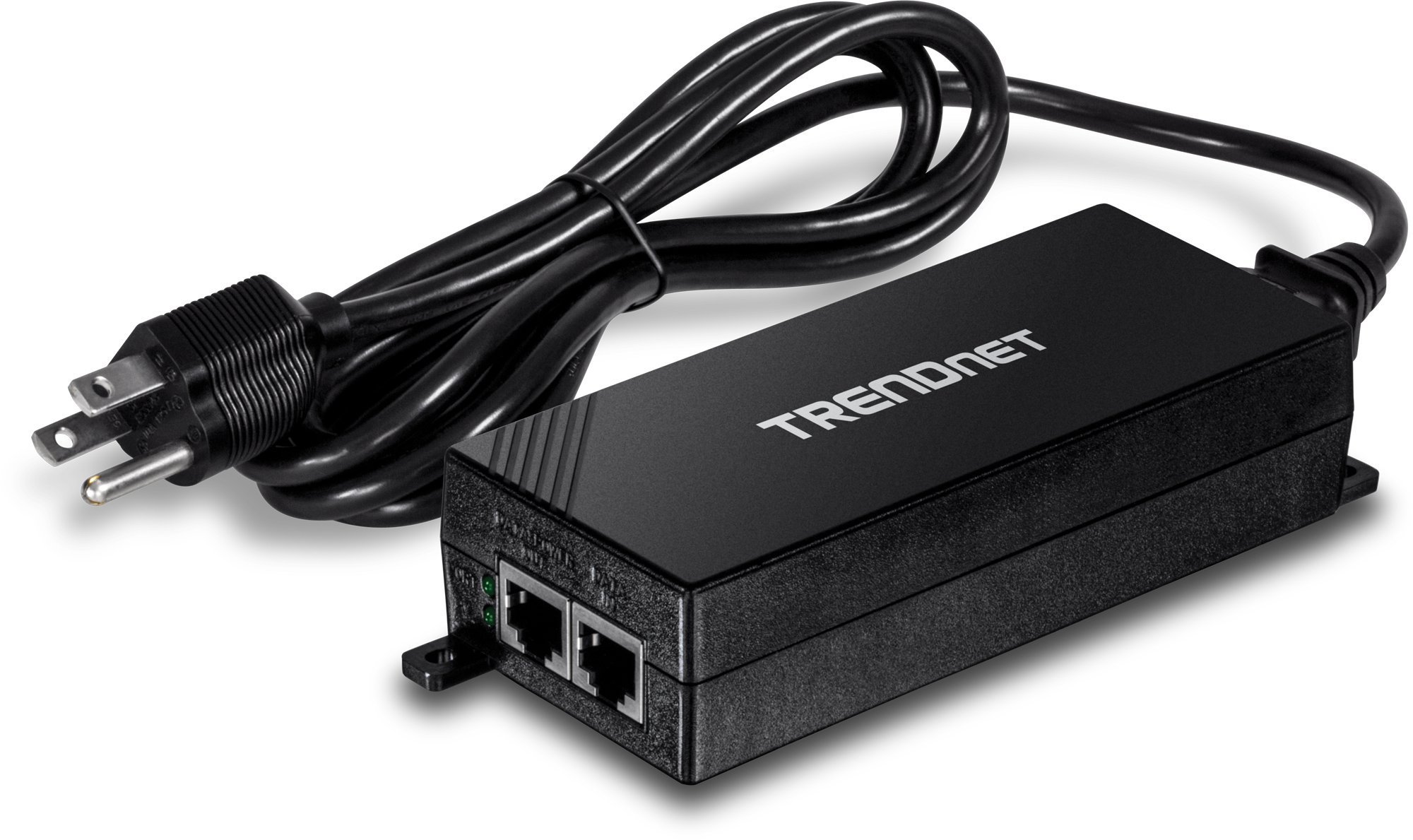 TRENDnet Gigabit Power Over Ethernet Plus (PoE+) Injector,Converts Non-PoE Gigabit to PoE+ or PoE Gigabit, Network Distances up to 100 M (328 Ft.), TPE-115GI (Renewed)