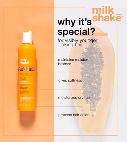 milk_shake Moisture Plus Shampoo, 10.1 Fl Oz (Pack of 1)