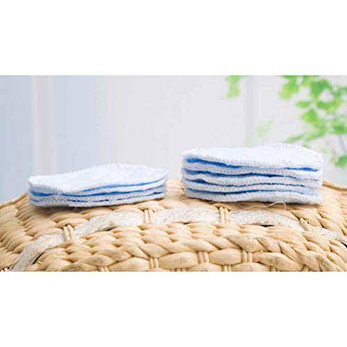 ARTIBETTER 6pcs Bamboo Nursing Pads Reusable Washable Breastfeeding Pads Breast Pad (Random Color)