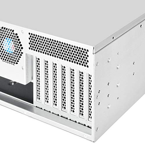 SilverStone Technology 4U Rackmount Server Chassis with 3 X 5.25 Front Bays with CEB/ATX/mATX/Mitx Support RM400 Cases SST-RM400